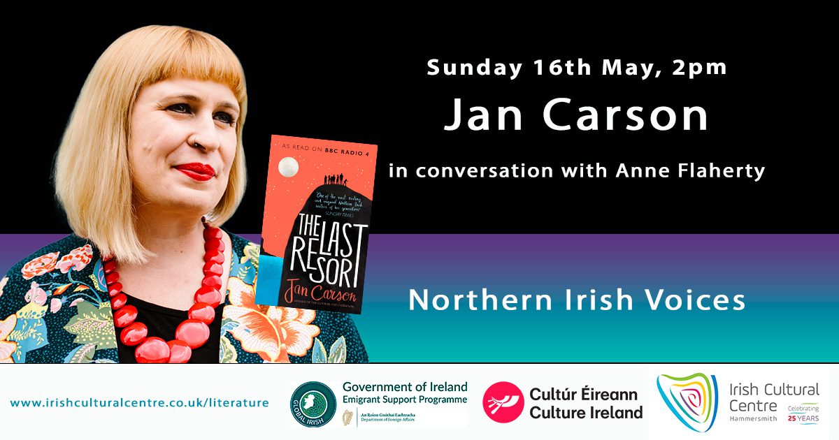 Northern Irish Voices: Jan Carson - Irish Cultural Centre