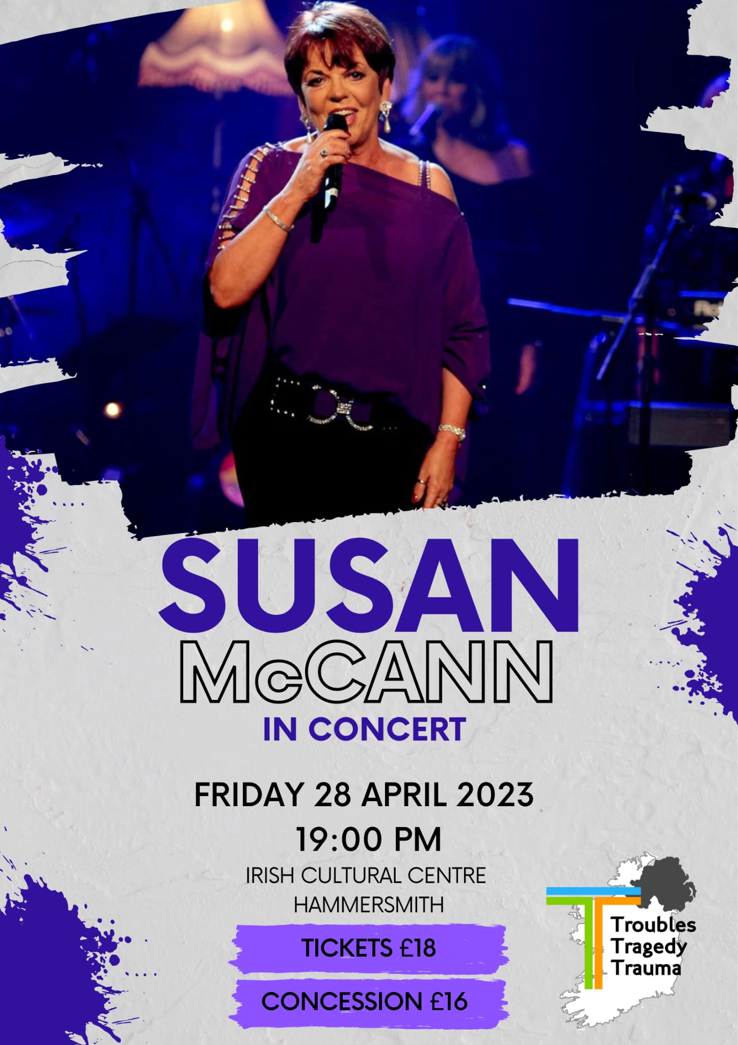 Susan McCann in Concert - Irish Cultural Centre