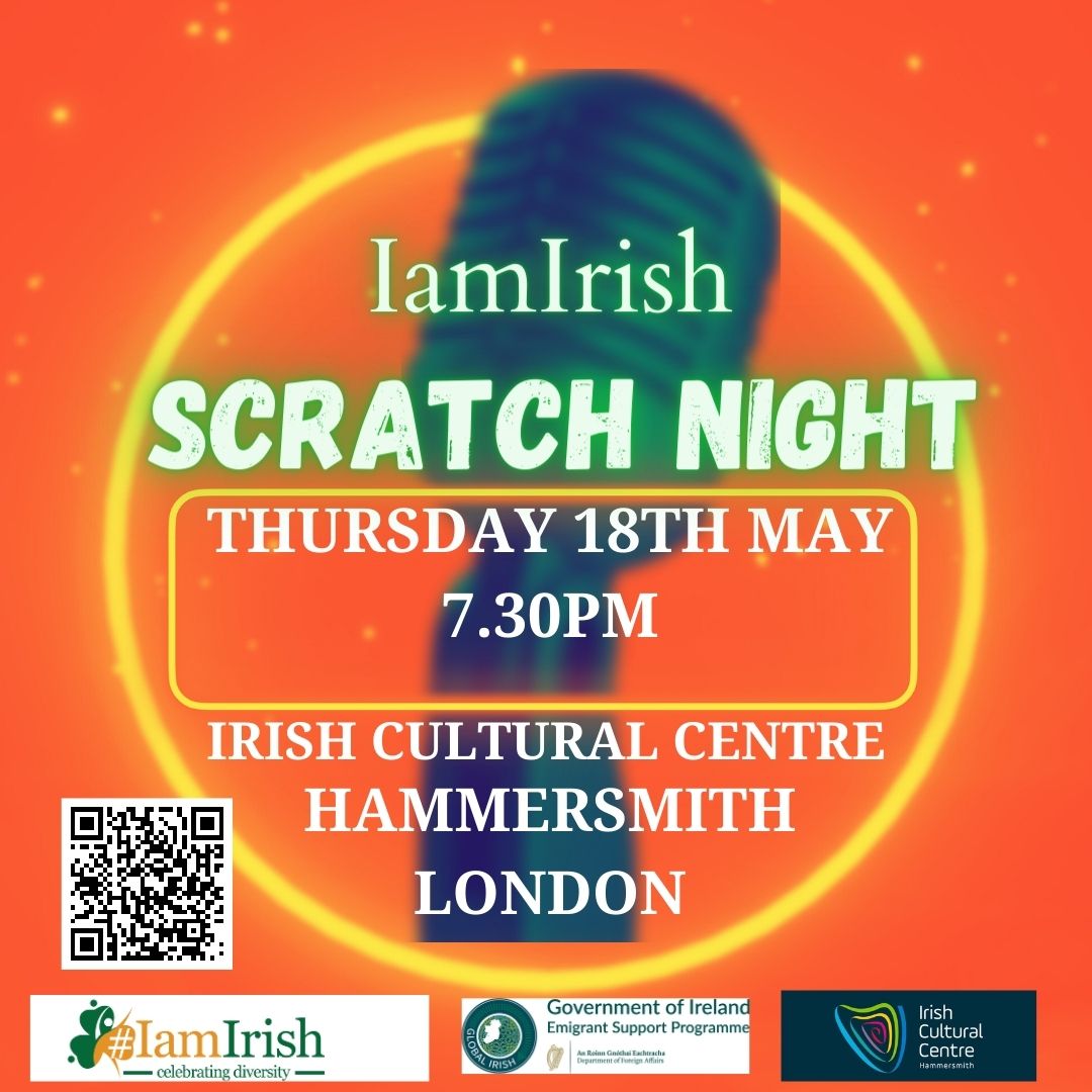 IamIrish Scratch Night - Irish Cultural Centre