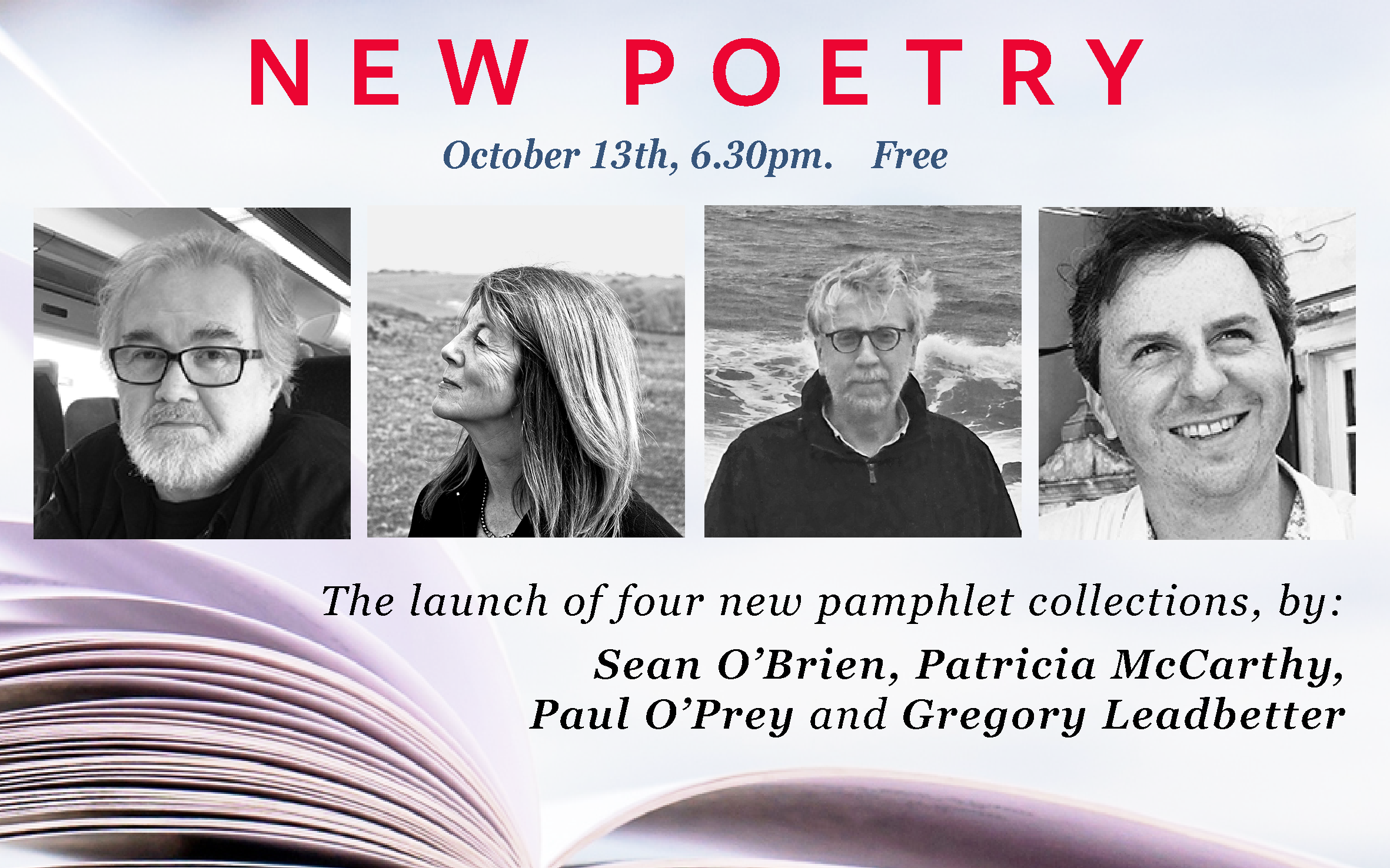 New Poetry - Irish Cultural Centre