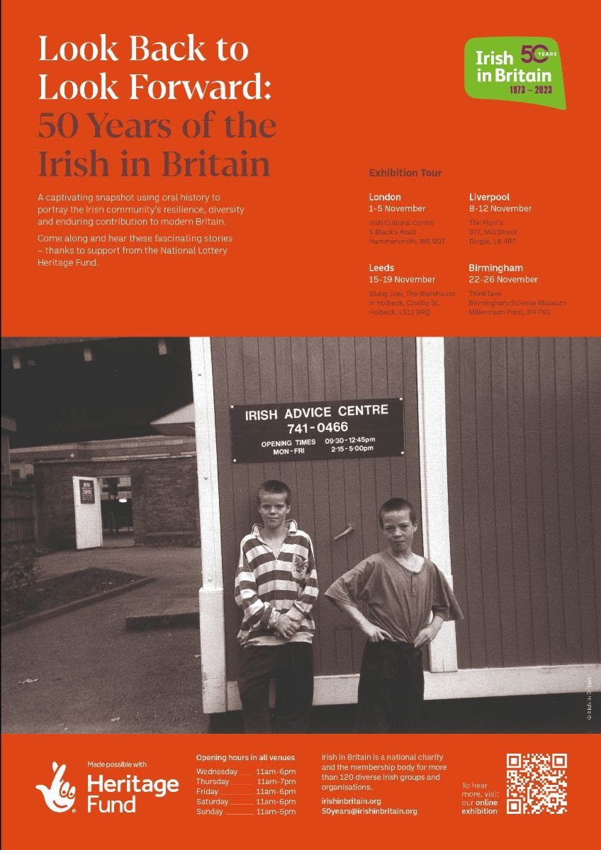 Look Back To Look Forward: 50 Years Of The Irish In Britain - Irish ...